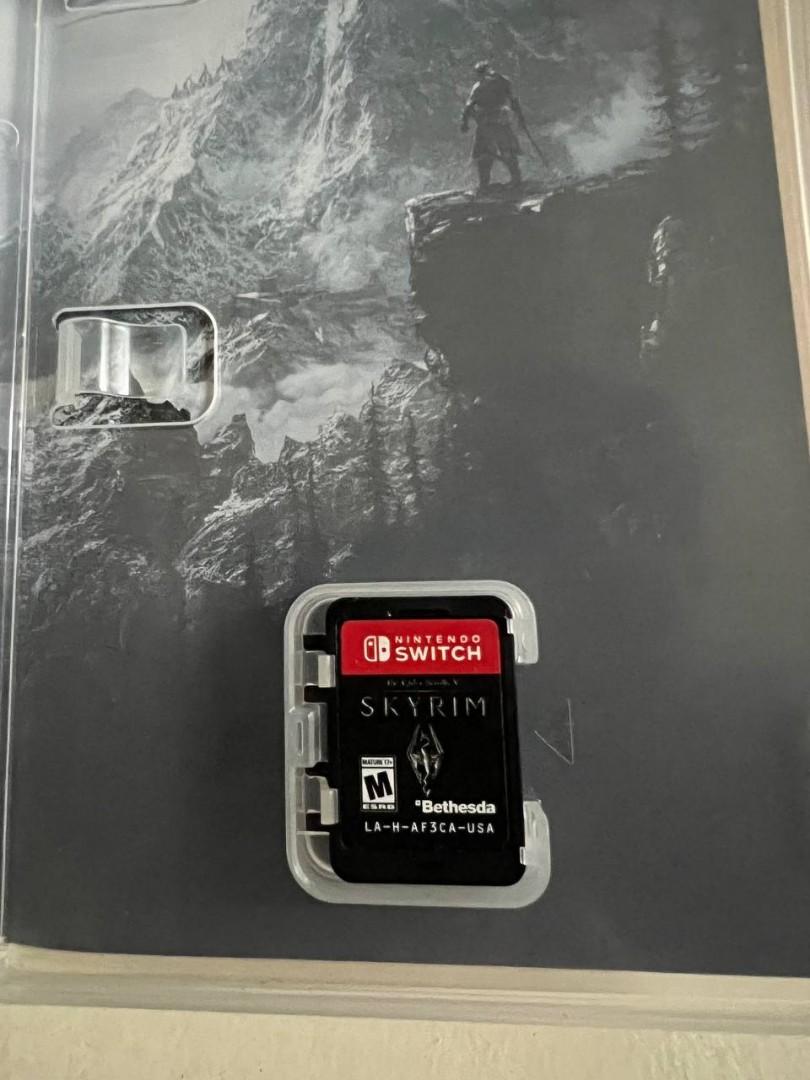 Skyrim Switch Game, Video Gaming, Video Games, Nintendo on Carousell
