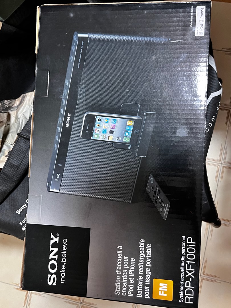Sony RDP-XF100iP, Audio, Portable Music Players on Carousell