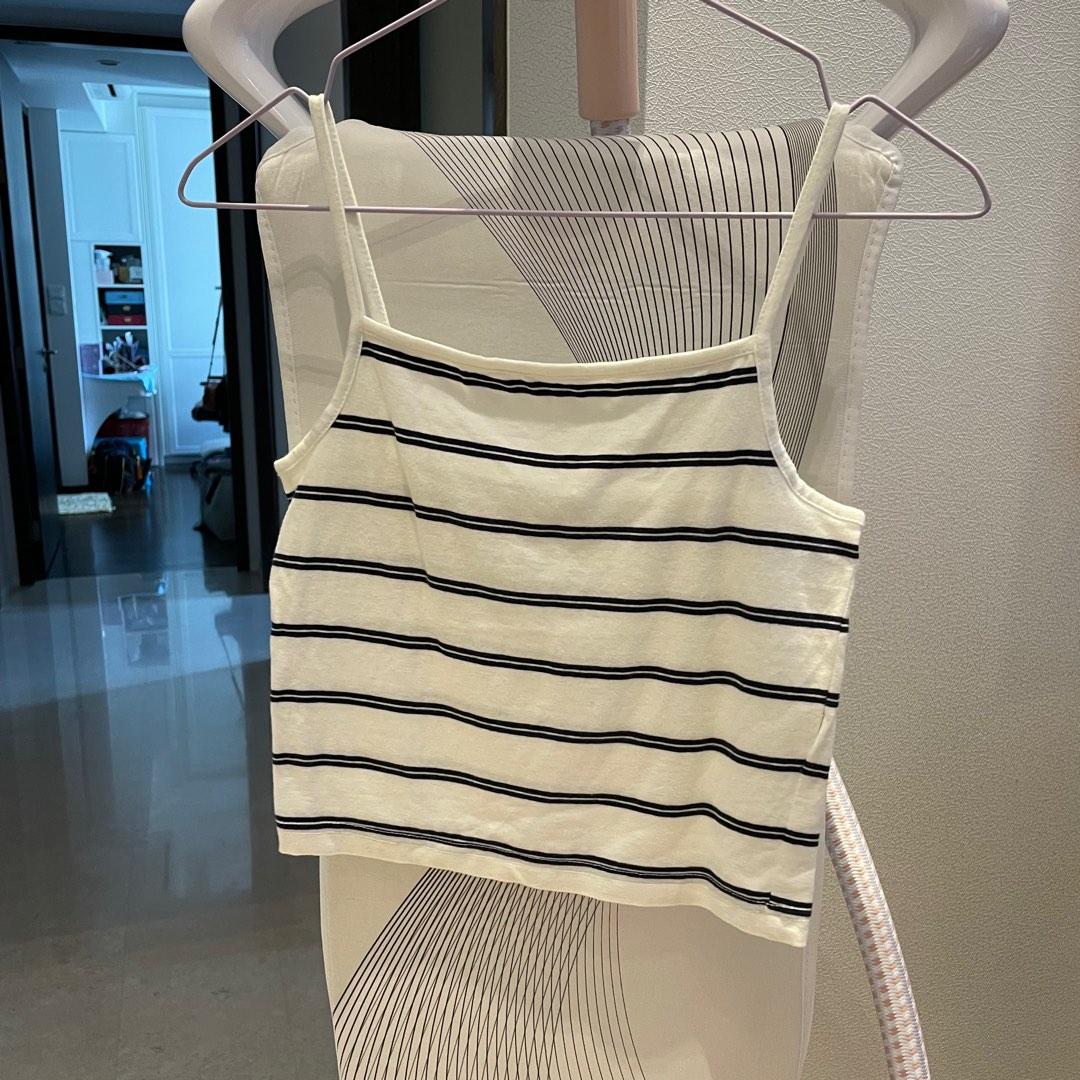 Spaghetti crop tops, Women's Fashion, Tops, Shirts on Carousell