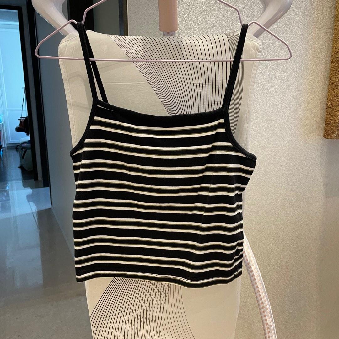 Spaghetti crop tops, Women's Fashion, Tops, Shirts on Carousell