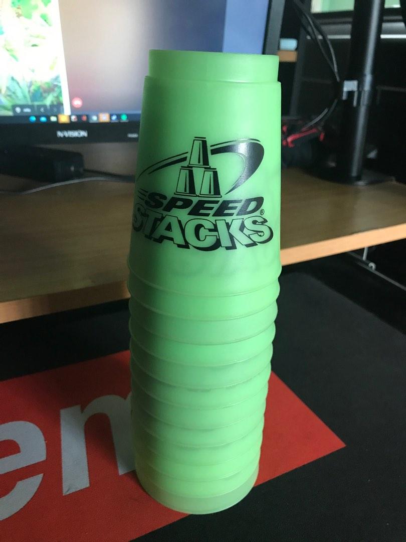 Speed Stacks (Glow in the dark), Hobbies & Toys, Toys & Games on Carousell