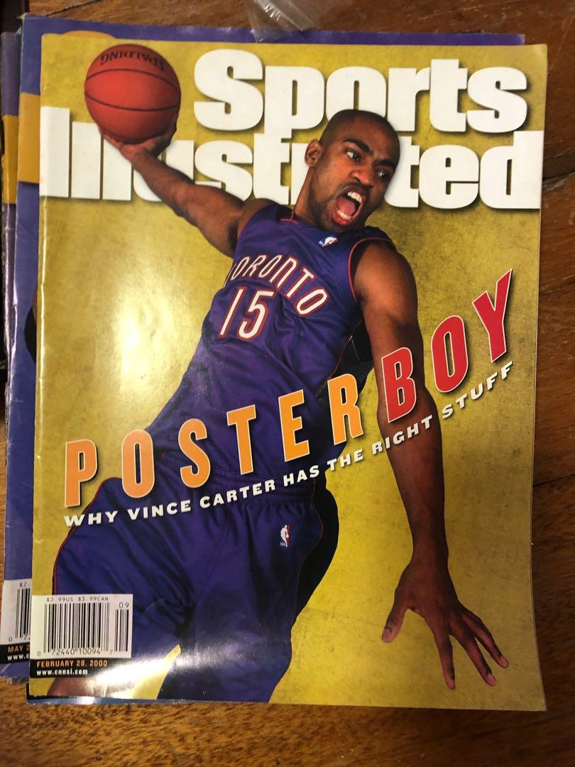 Sports Illustrated Vince Carter Cover Feb 2000 Issue, Hobbies & Toys ...