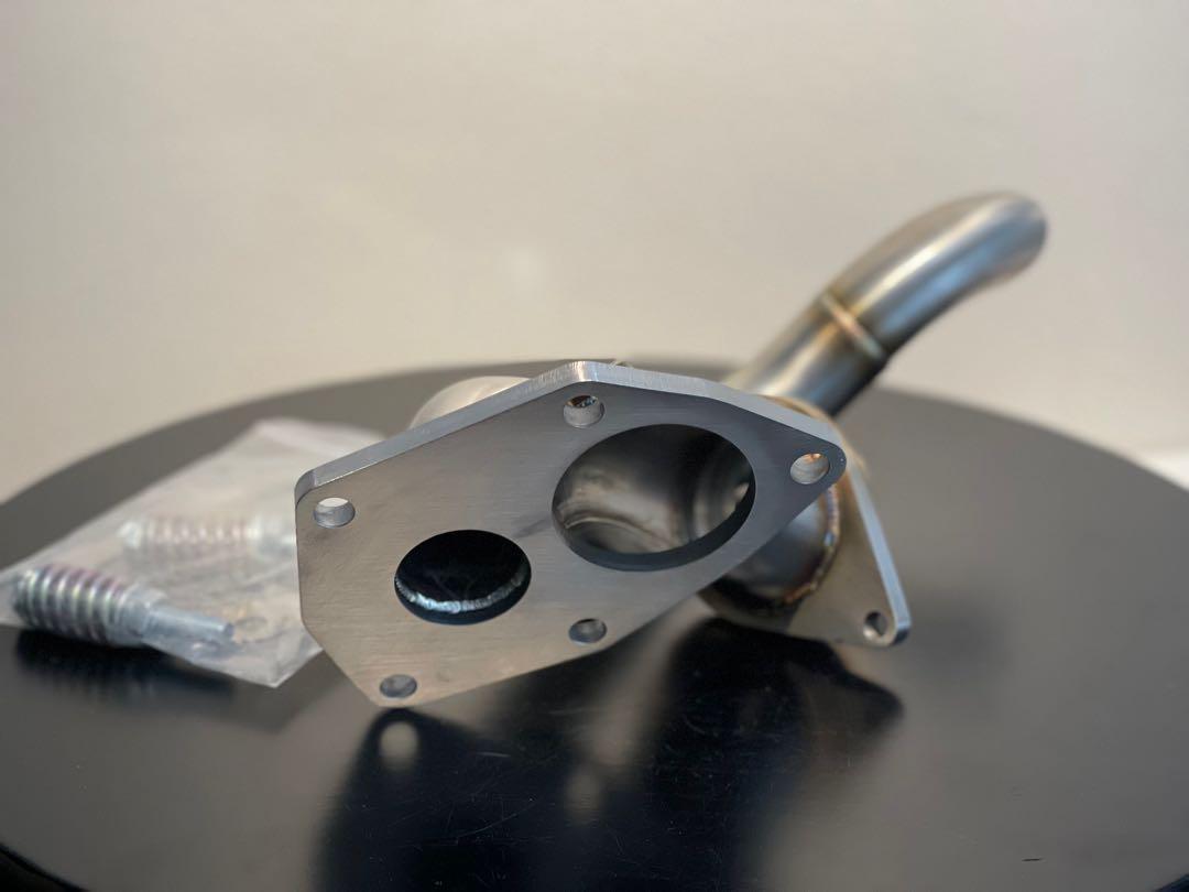 Stainless Steel O2 Dump / Screamer Pipe for Mitsubishi Evo 9, Car ...