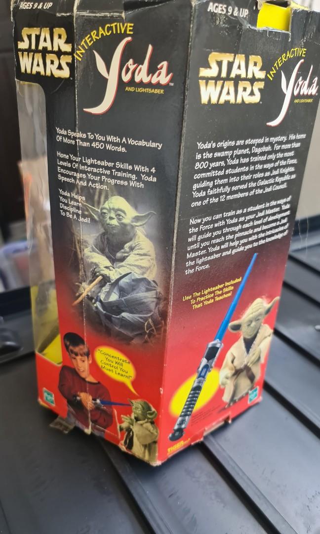 Star Wars Interactive Yoda, Hobbies & Toys, Memorabilia & Collectibles ...