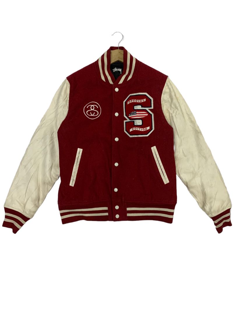 STUSSY SPECIAL EDITION VARSITY JACKET, Men's Fashion, Coats, Jackets ...