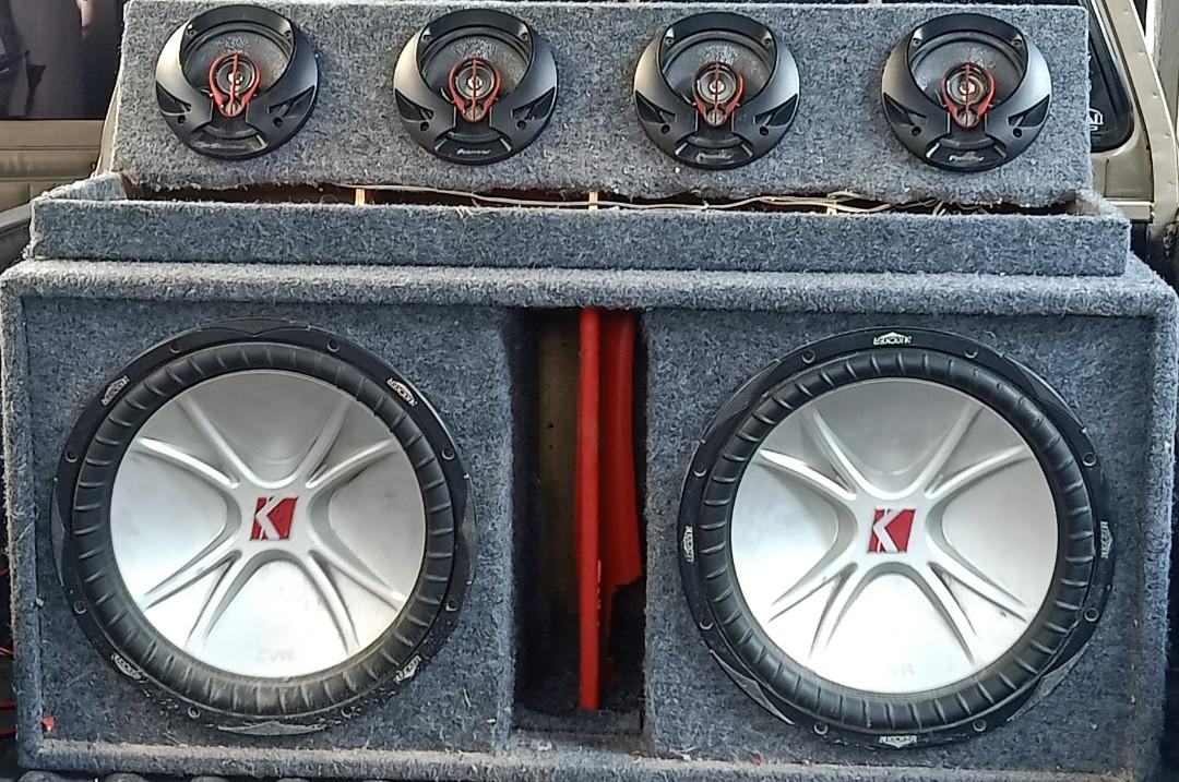 Subwoofer&Amplifier, Audio, Soundbars, Speakers & Amplifiers on Carousell
