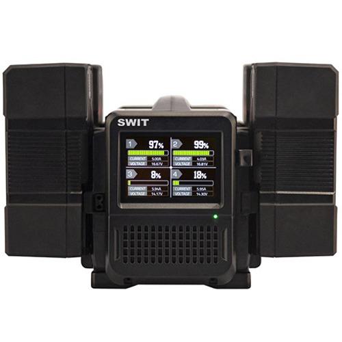 SWIT PC-P461S 4CH 100W Super Fast V-Mount Battery Charger, Photography ...