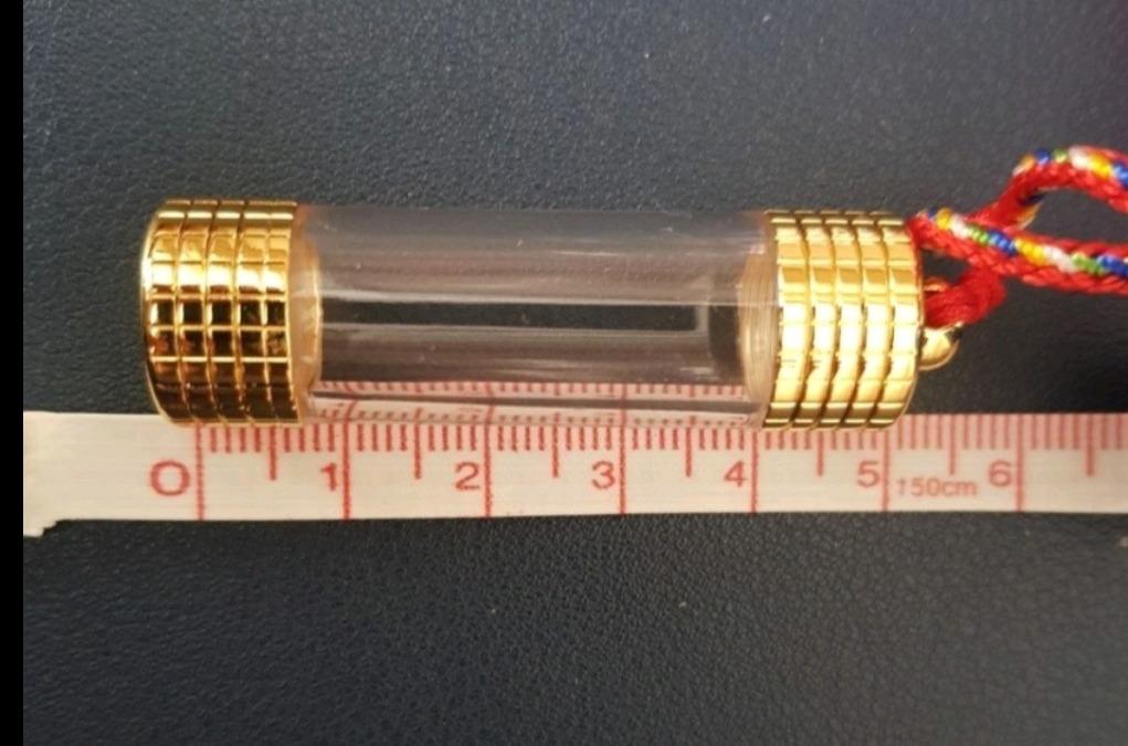 Takrut Amulet casing 5cm, Hobbies & Toys, Memorabilia & Collectibles, Religious Items on Carousell