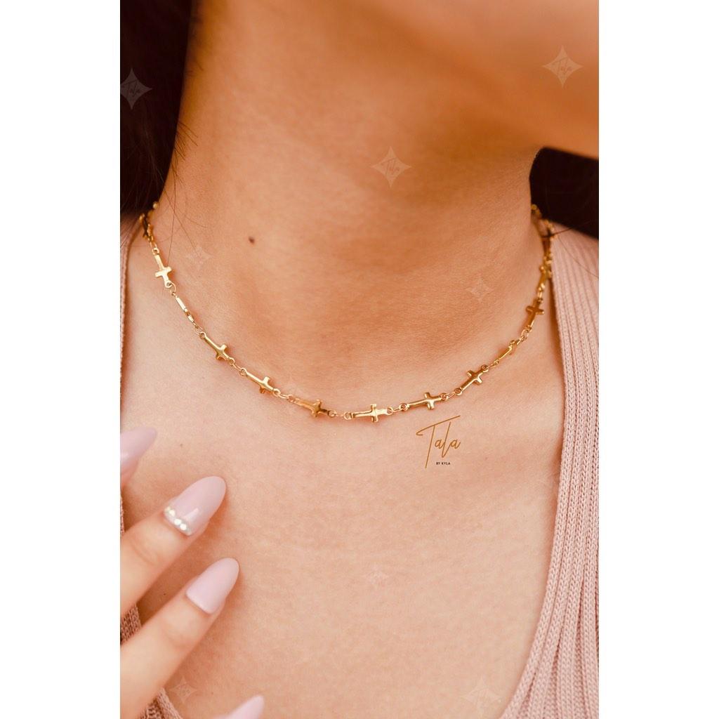 Tala by Kyla Basic Chain Collection (Cross), Women's Fashion, Jewelry ...