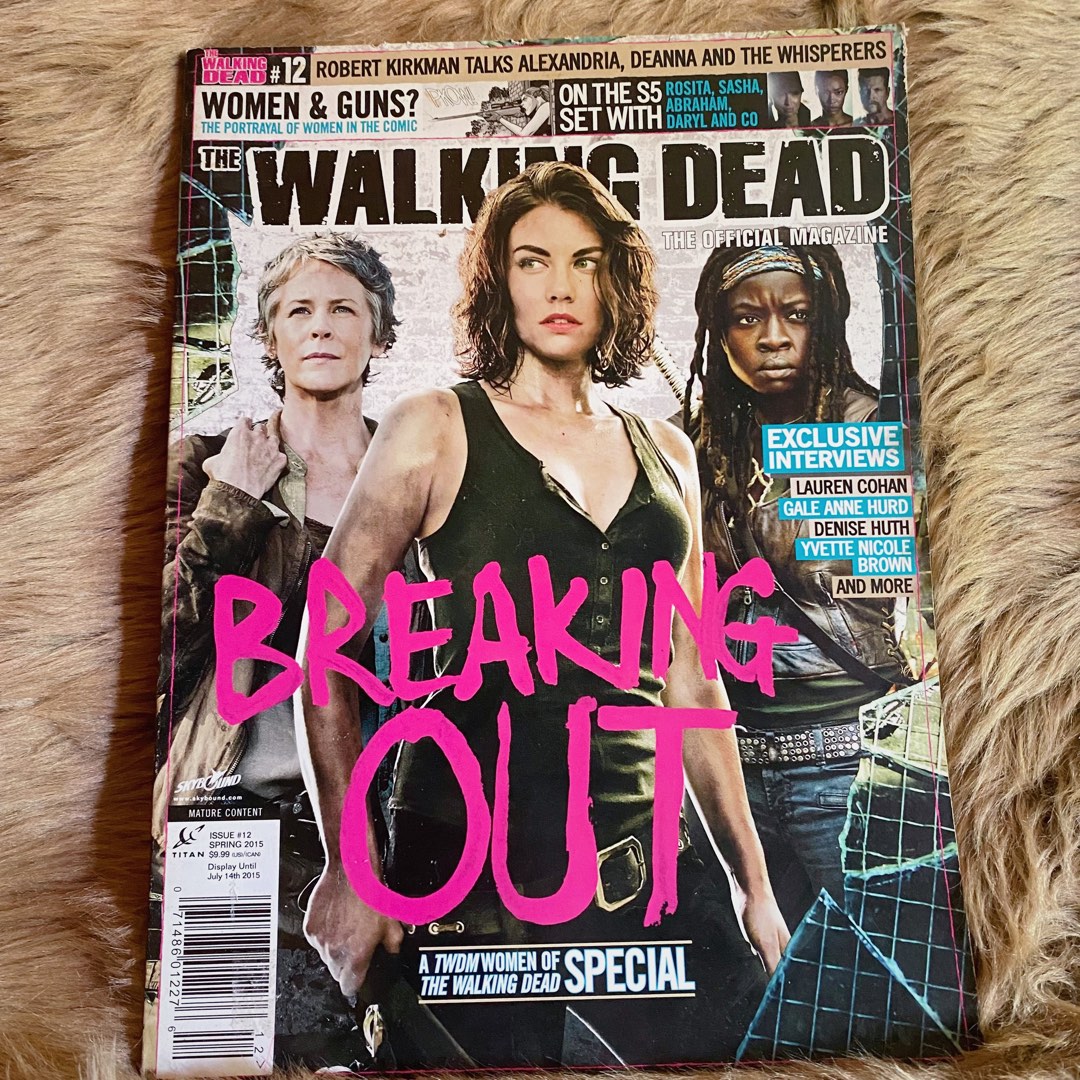 The Walking Dead Magazine Issue 12 Women of TWD Special, Hobbies & Toys ...