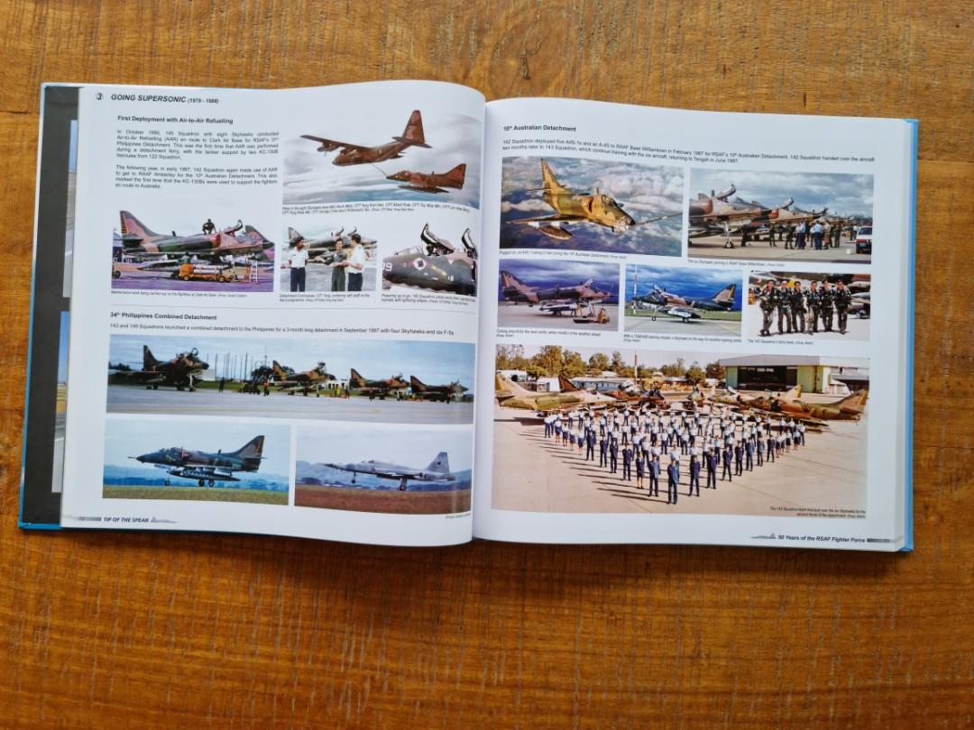 TIP OF THE SPEAR: 50 Years of the RSAF Fighter Force, Hobbies & Toys ...