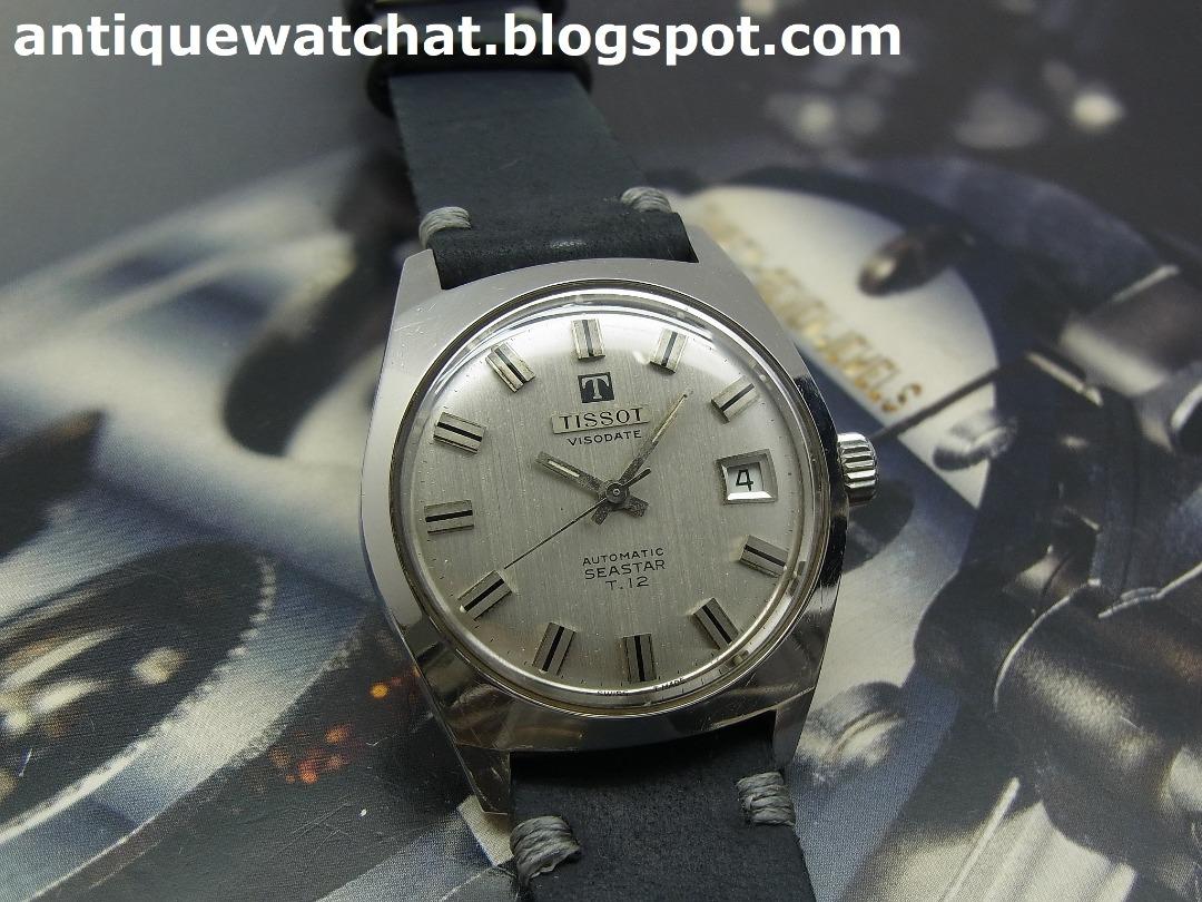 TISSOT VISODATE SEASTAR T.12 21 JEWELS AUTOMATIC WATCH 1969's, Luxury ...