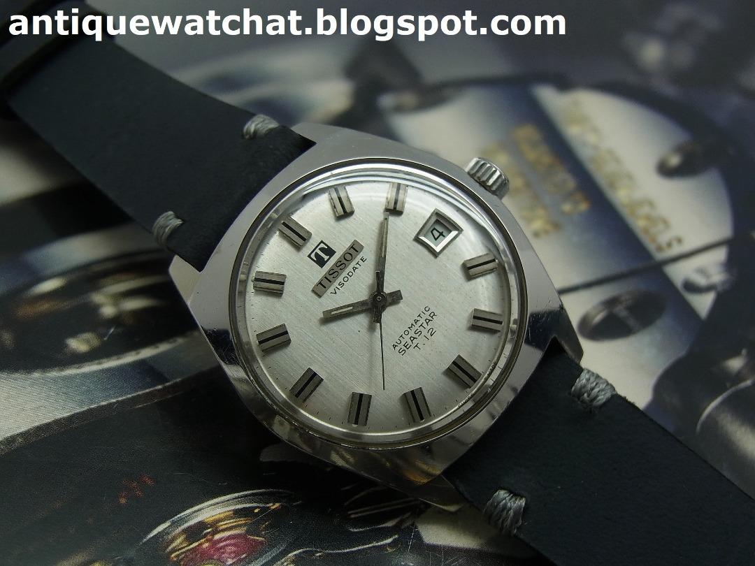 TISSOT VISODATE SEASTAR T.12 21 JEWELS AUTOMATIC WATCH 1969's, Luxury ...