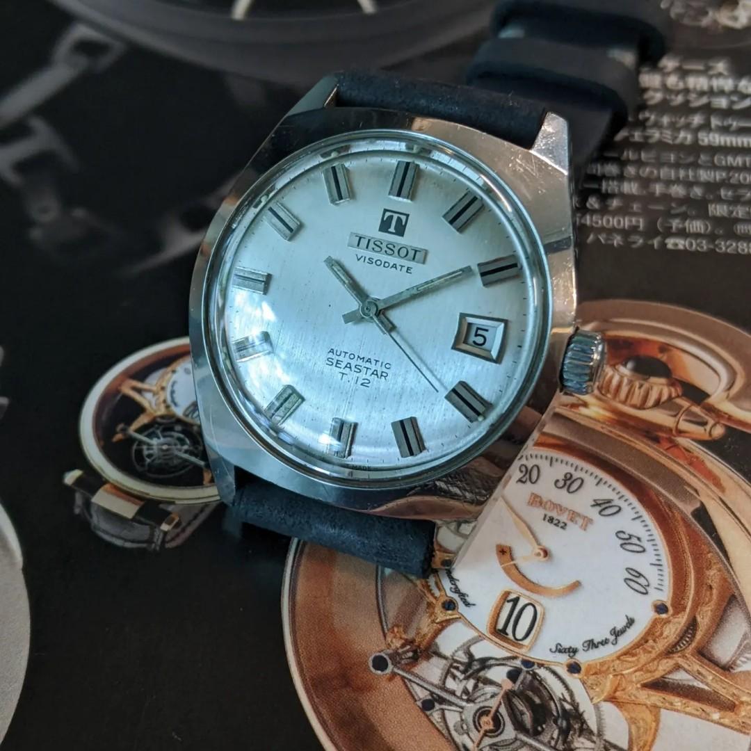TISSOT VISODATE SEASTAR T.12 21 JEWELS AUTOMATIC WATCH 1969's, Luxury ...
