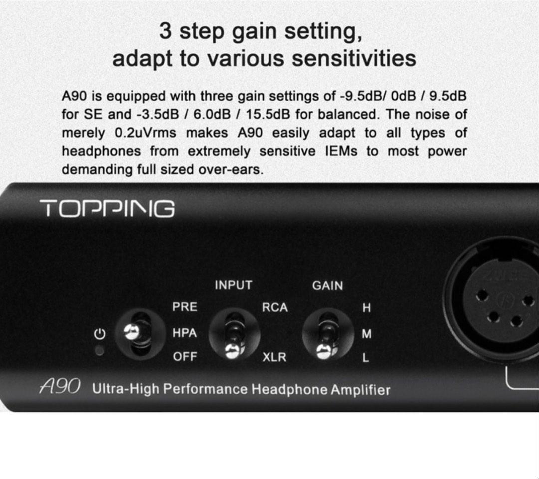 Topping A90 Almost new & Complete set, Audio, Soundbars, Speakers ...