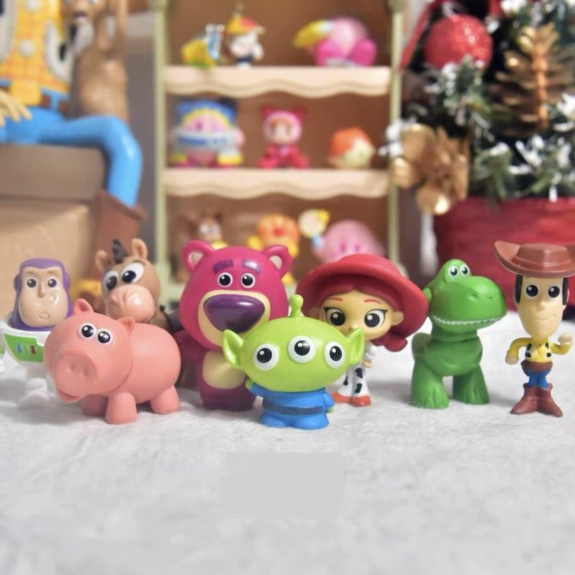 Toy Story Pixar Three Eyed Alien Buzz Lightyear Lotso Woody Jessie Rex ...