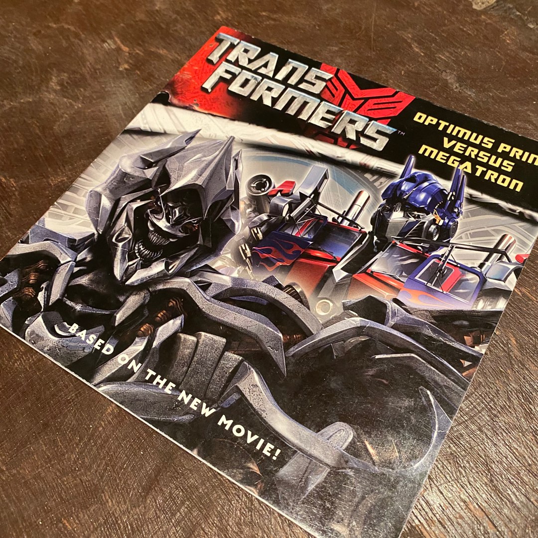 Transformers Robot Story Book, Hobbies & Toys, Books & Magazines ...