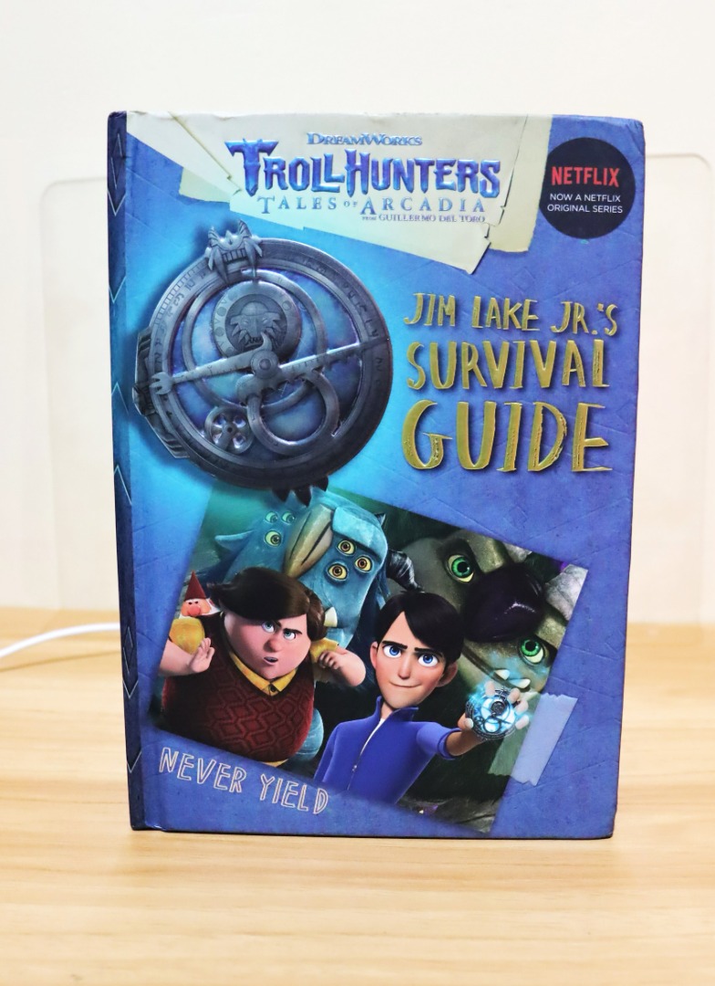 Troll Hunters Jim Lake Jr.'s Survival Guide HARDCOVER, Hobbies & Toys ...