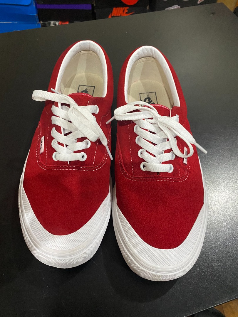 Vans New Era TC Red, Men's Fashion, Footwear, Sneakers on Carousell