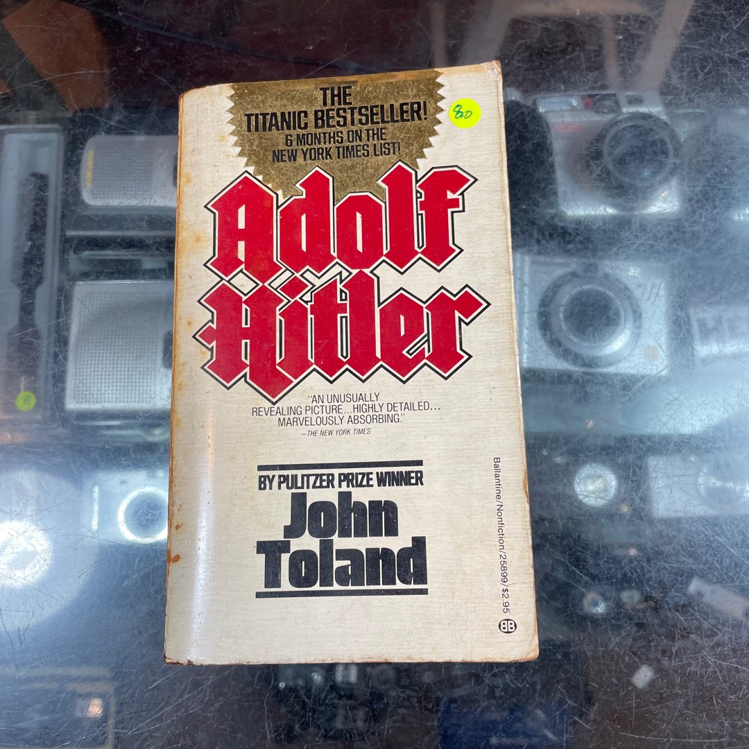 Vintage 1977 Adolf Hitler by John Toland Book Buku nazi ww2, Hobbies ...