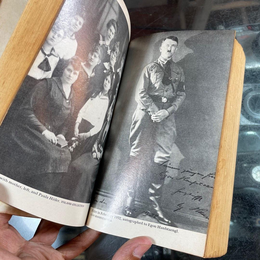 Vintage 1977 Adolf Hitler by John Toland Book Buku nazi ww2, Hobbies ...