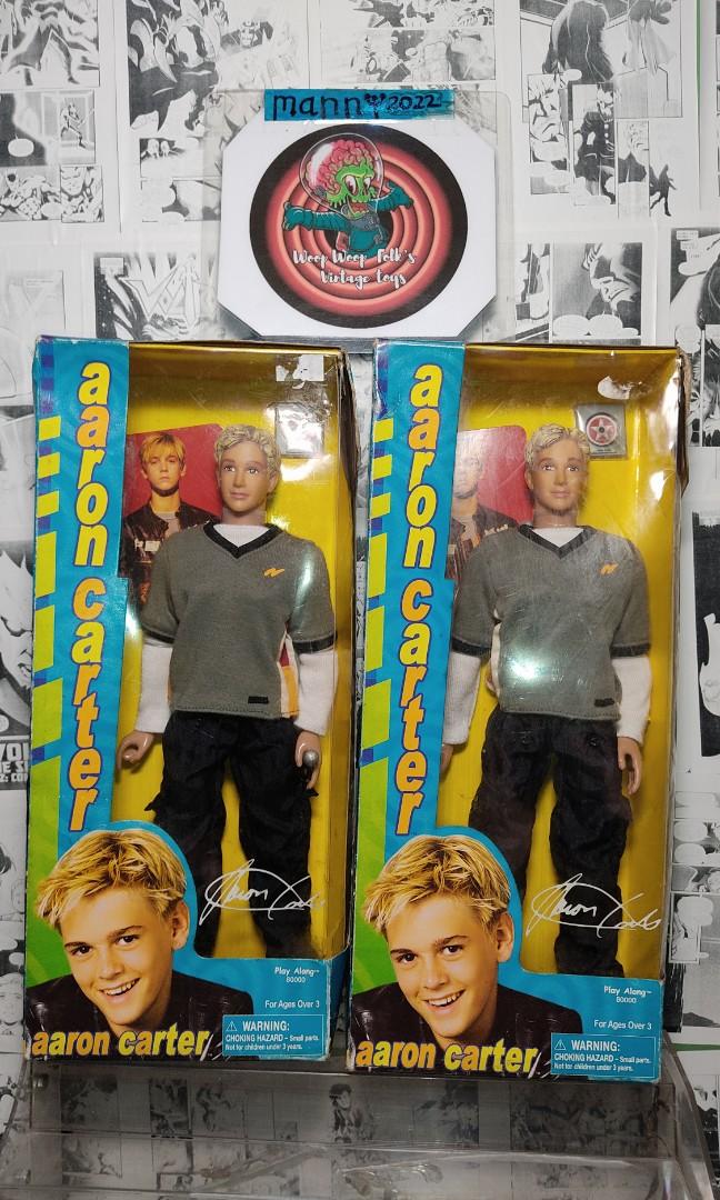 Vintage aaron carter doll 12 inc tall=2,600 each.seald,complete ...