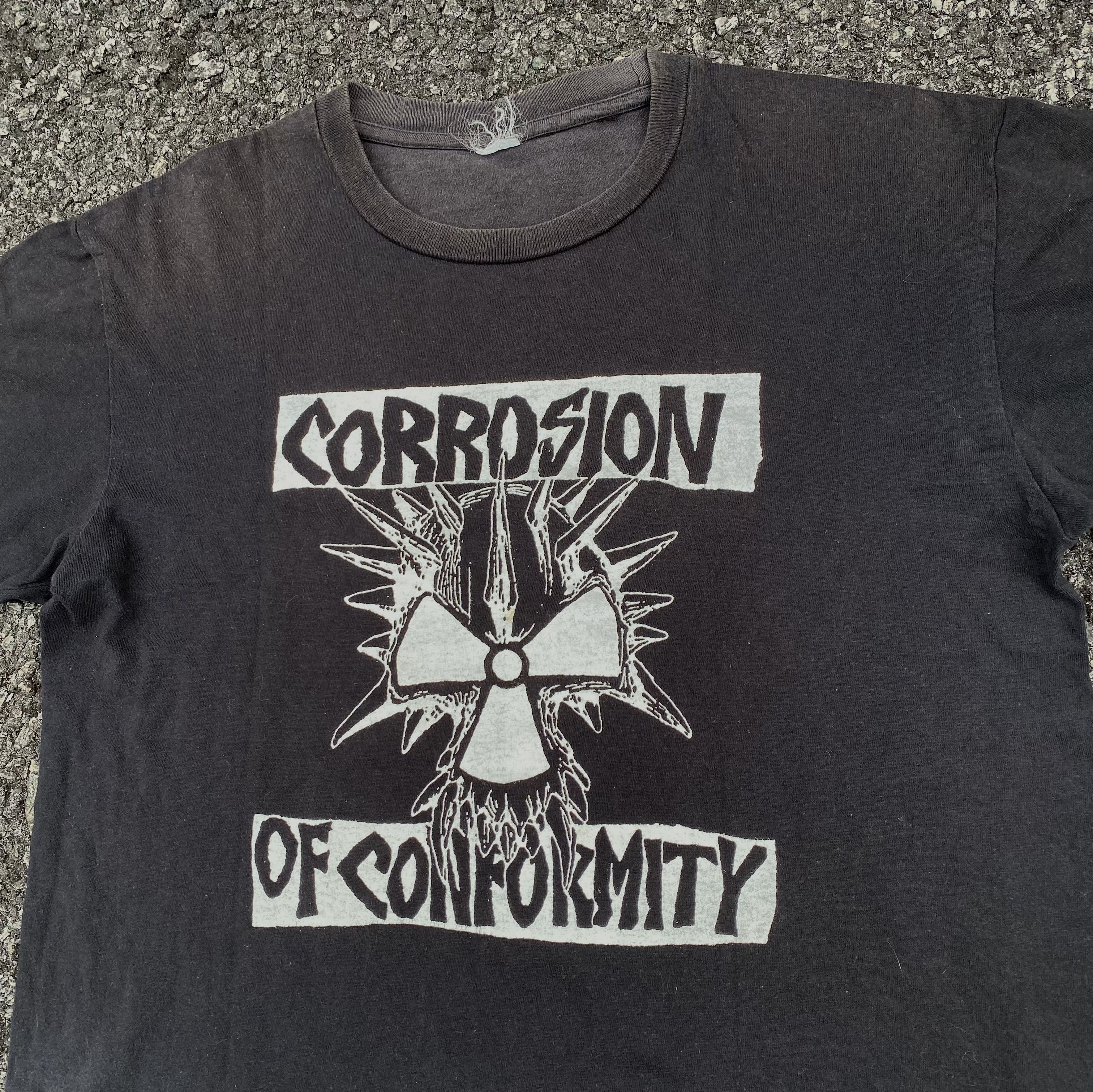 Vintage Corrosion Of Conformity Metal Band Tee Vtg Promo Tshirt, Men's ...