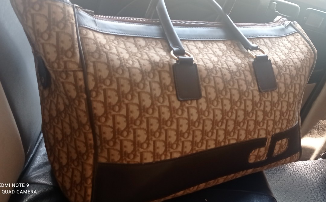Vintage dior weekender, Luxury, Bags & Wallets on Carousell