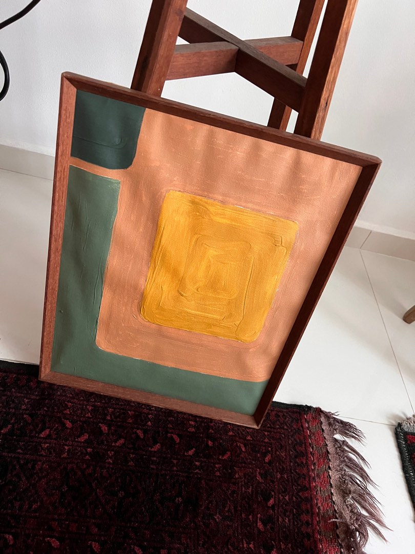 Vintage frame teak wood, Furniture & Home Living, Home Decor, Frames ...