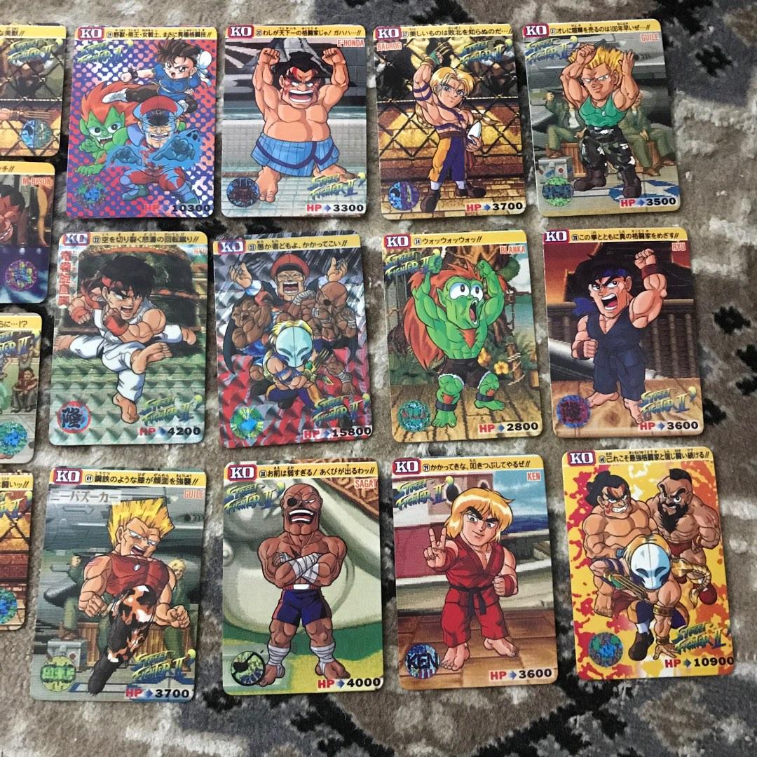 Vintage Street Fighter Cards, Hobbies & Toys, Collectibles ...