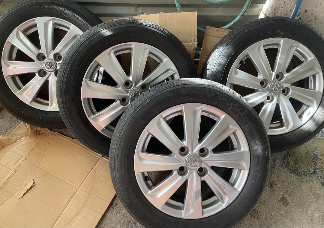 VIOS GEN3 Mags & Tires, Car Parts & Accessories, Mags and Tires on ...