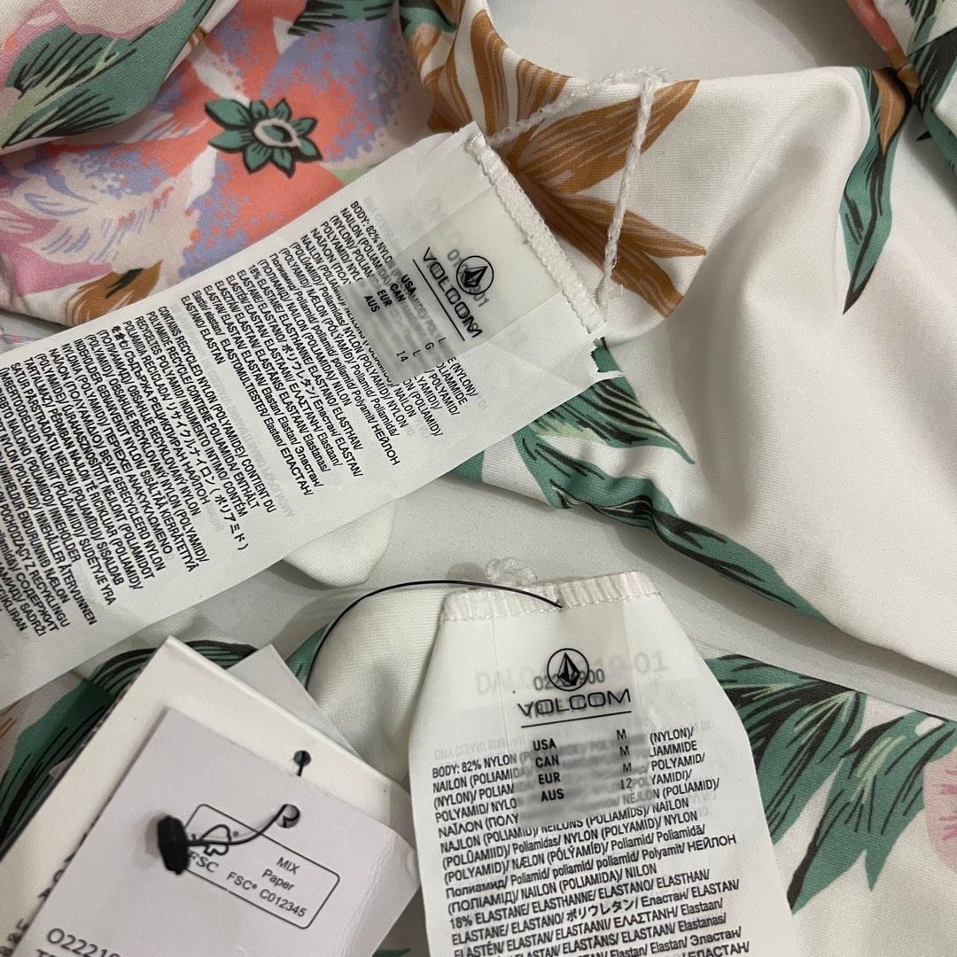 Volcom floral bikini, Women's Fashion, Swimwear, Bikinis & Swimsuits on ...