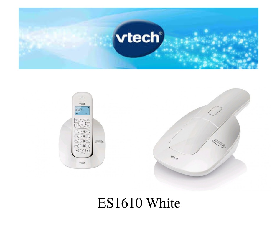 VTech ES1610 single and twin DECT digital cordless handsets, Computers ...