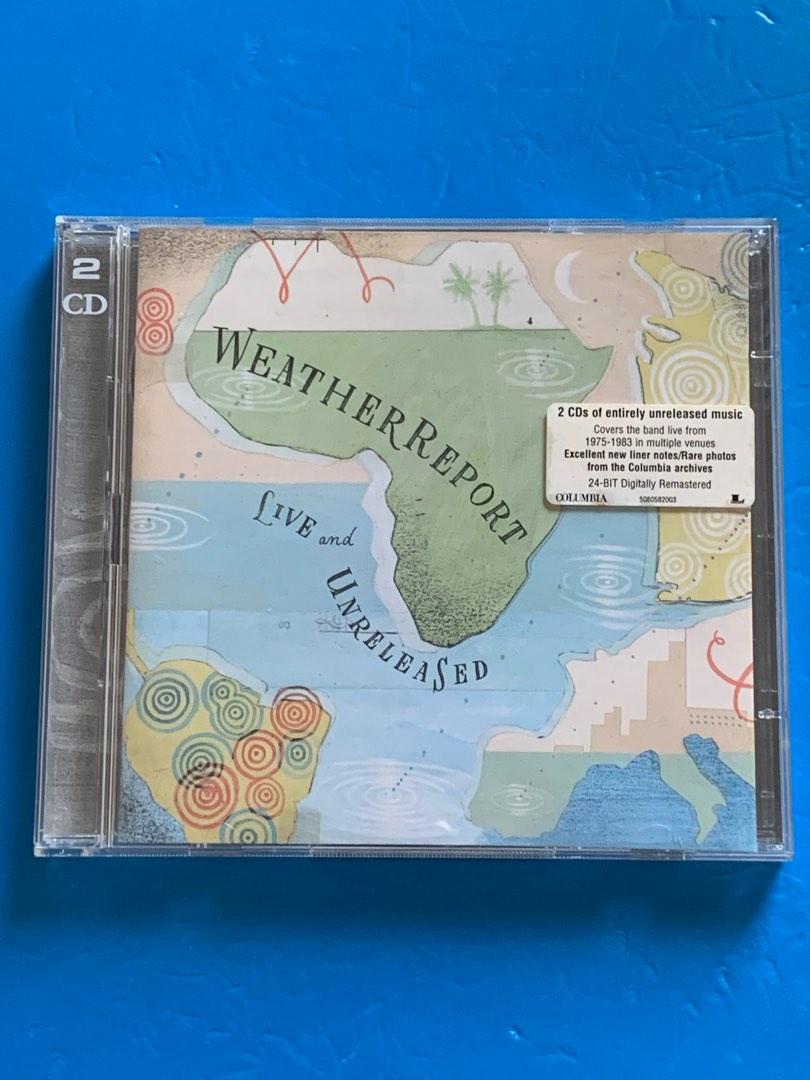 Weather Report - Live and Unreleased 2 CD Made in EU, 興趣及遊戲, 音樂樂器 & 配件 ...