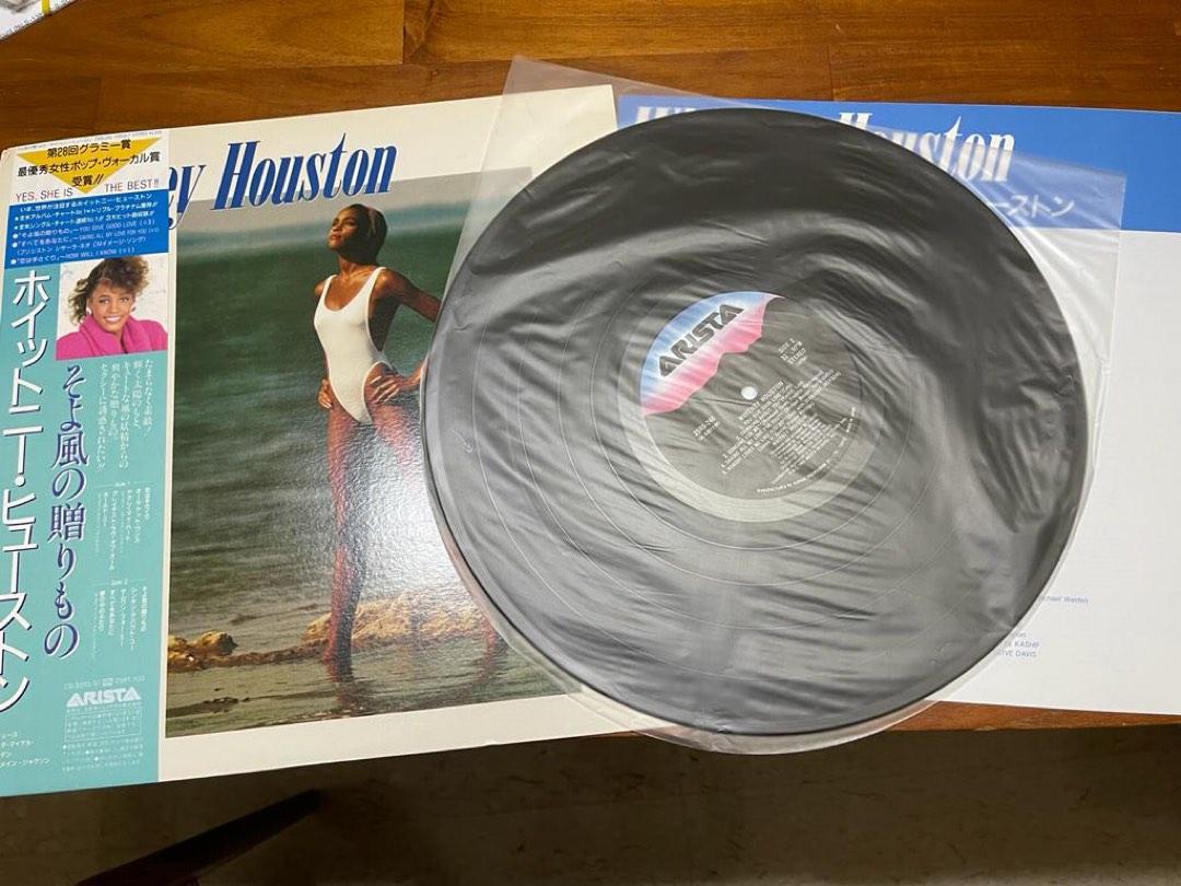 Whitney Houston 12” Japanese pressed vinyl with Obi and Insert, Hobbies ...