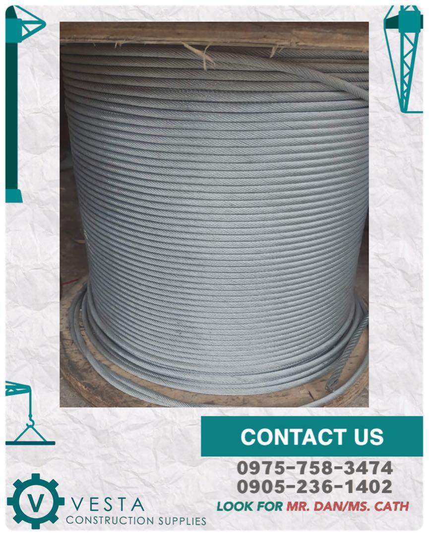 Wire Rope For Mobile Crane, Commercial & Industrial, Construction Tools ...