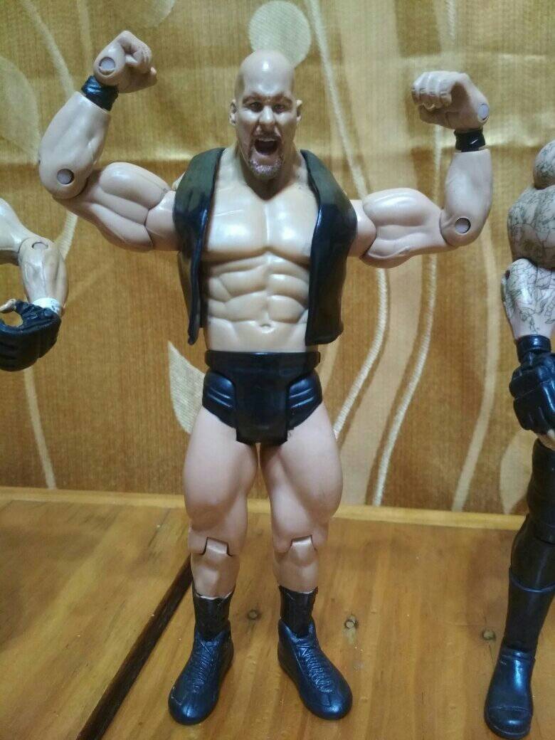 WWE STONE COLD STEVE AUSTIN JAKKS PACIFIC ACTION FIGURE TOY, Hobbies ...