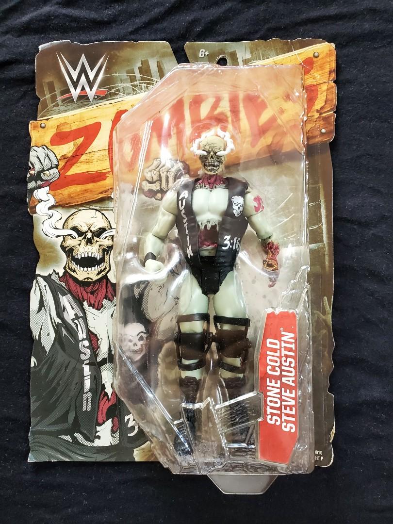 WWE ZOMBIES STONE COLD STEVE AUSTIN, 興趣及遊戲, 玩具 & 遊戲類 - Carousell