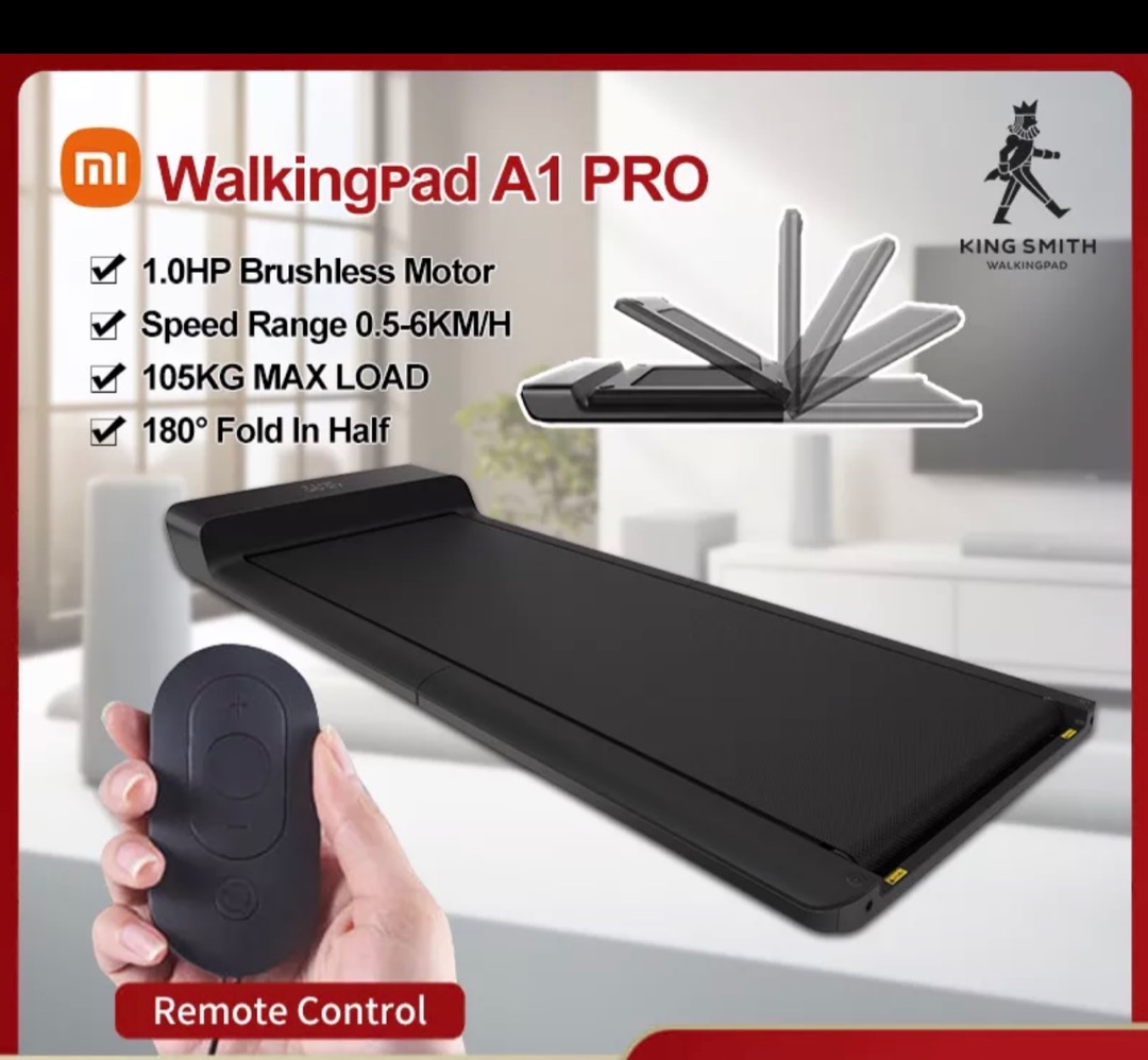 Xiaomi Walking Pad A1 Pro Treadmill Foldable, Sports Equipment ...