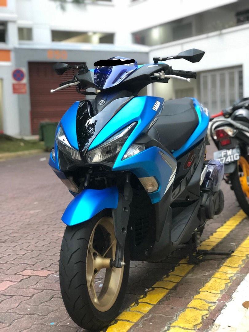 Yamaha Aerox 155 V1 (Keyless), Motorcycles, Motorcycles for Sale, Class ...