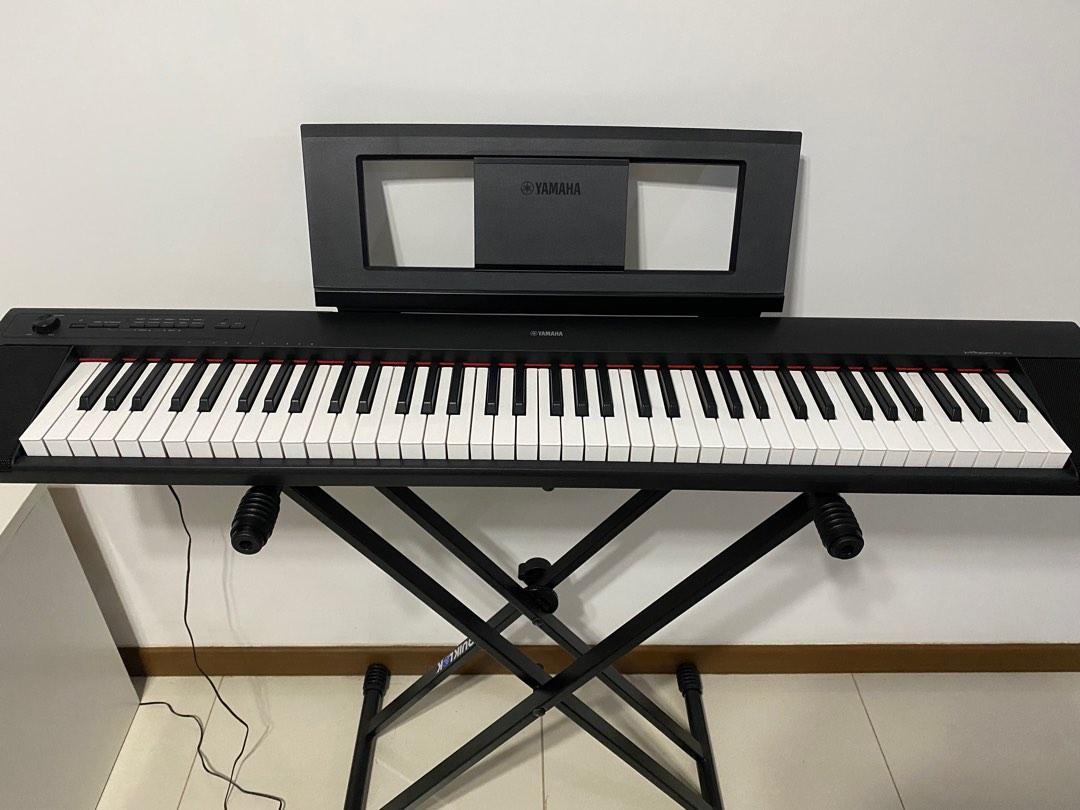 Yamaha Piaggero NP-32 with stand, Hobbies & Toys, Music & Media ...