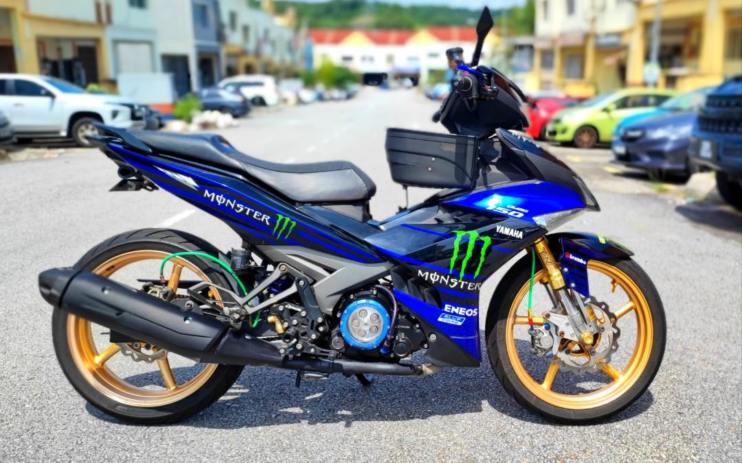 Yamaha Y15ZR v2 Monster Energy 2020 ysuku y15, Motorbikes on Carousell
