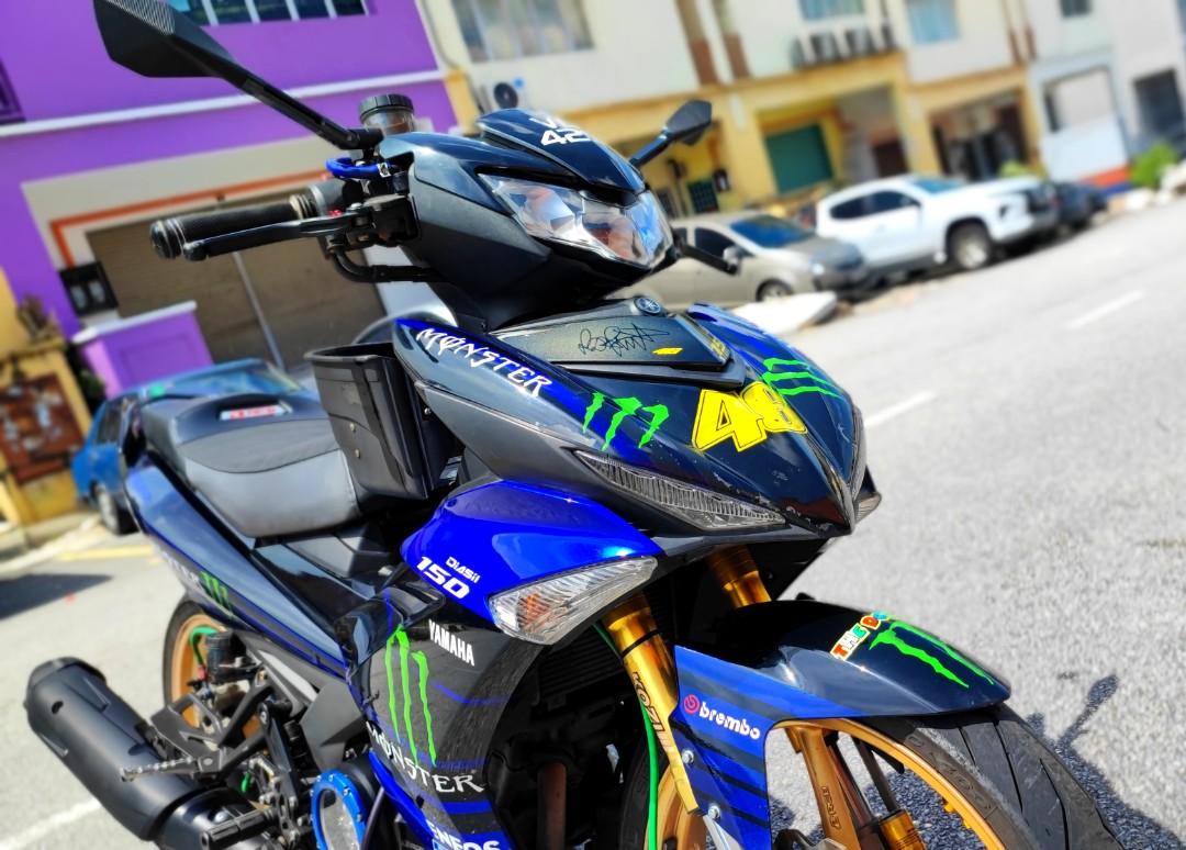 Yamaha Y15ZR v2 Monster Energy 2020 ysuku y15, Motorbikes on Carousell