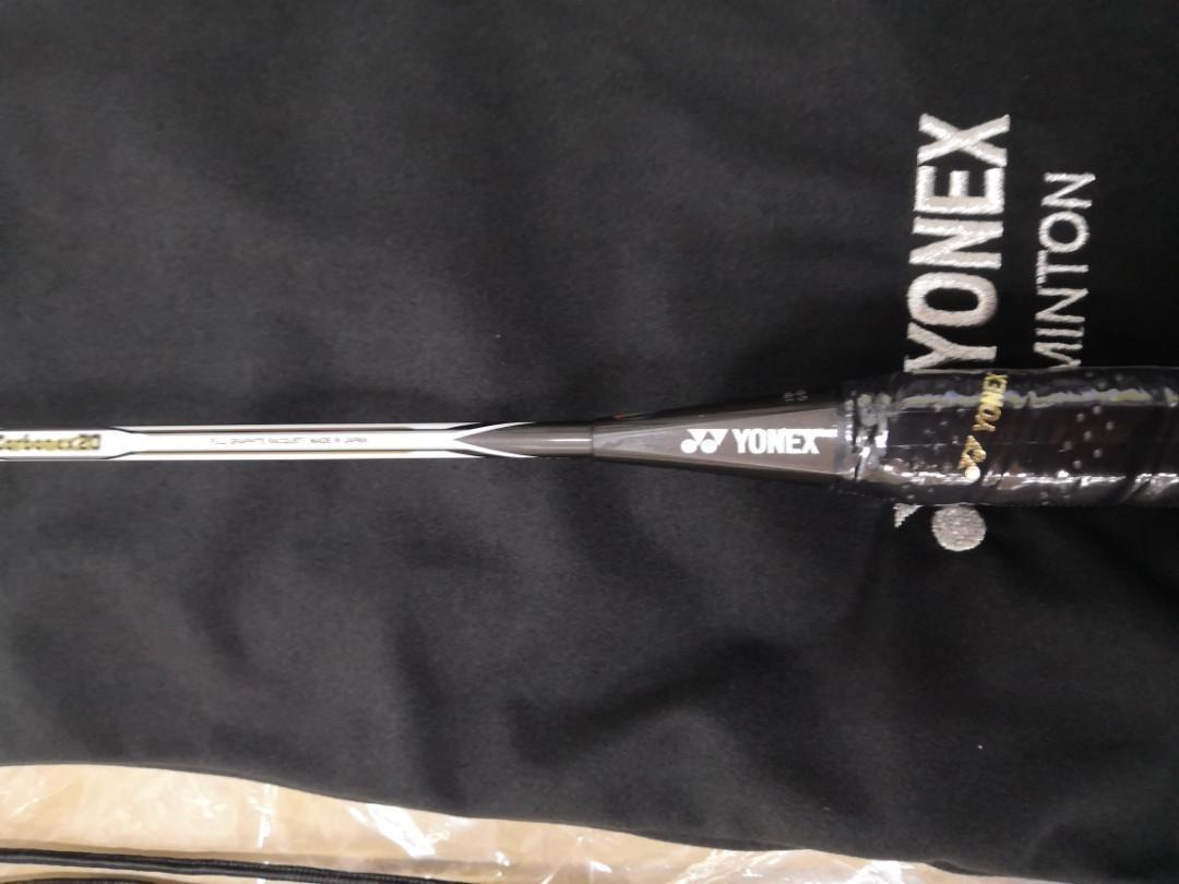 Yonex Carbonex 20 3U5 Genuine Made In Japan CAB20 White, Super Rare ...