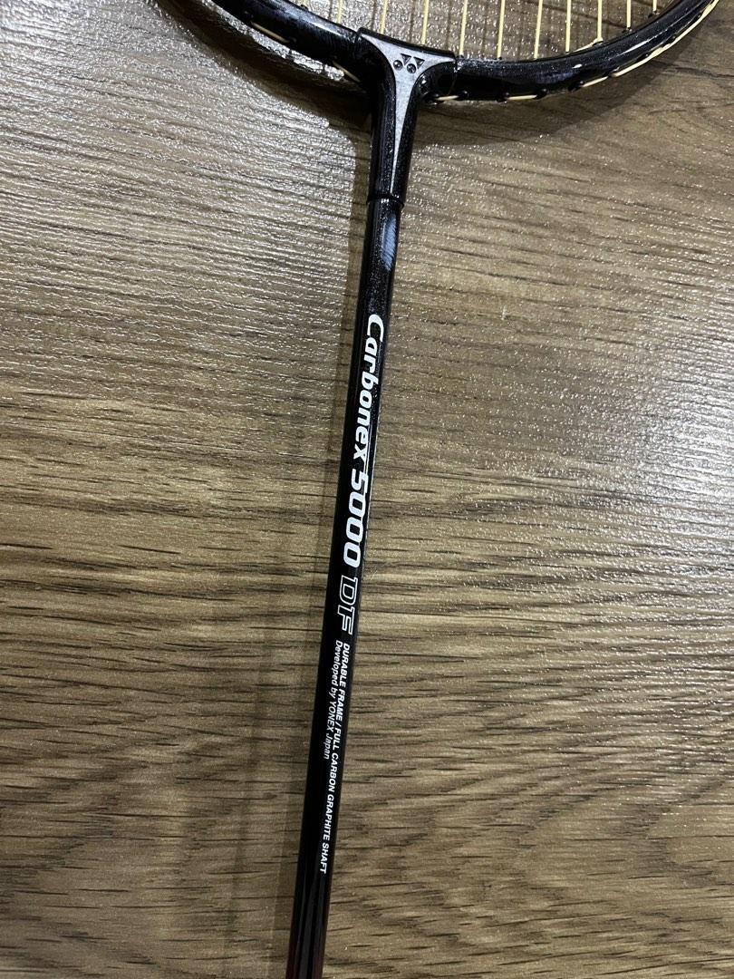 YONEX Carbonex 5000 DF Racket, Sports Equipment, Sports & Games, Racket ...