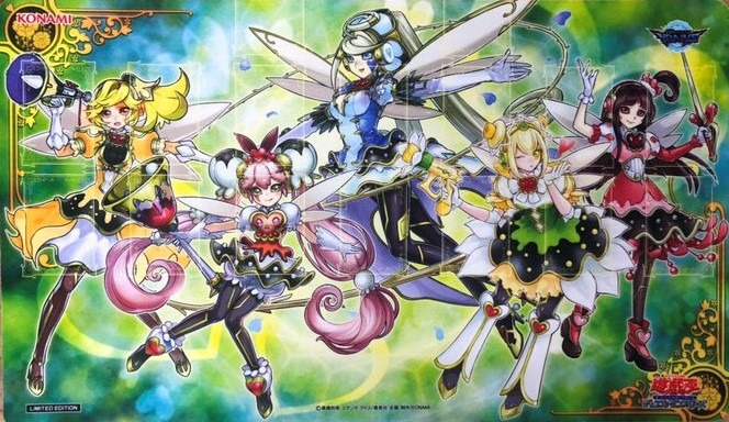 Yugioh OCG Trickstar Playmat, Hobbies & Toys, Toys & Games on Carousell