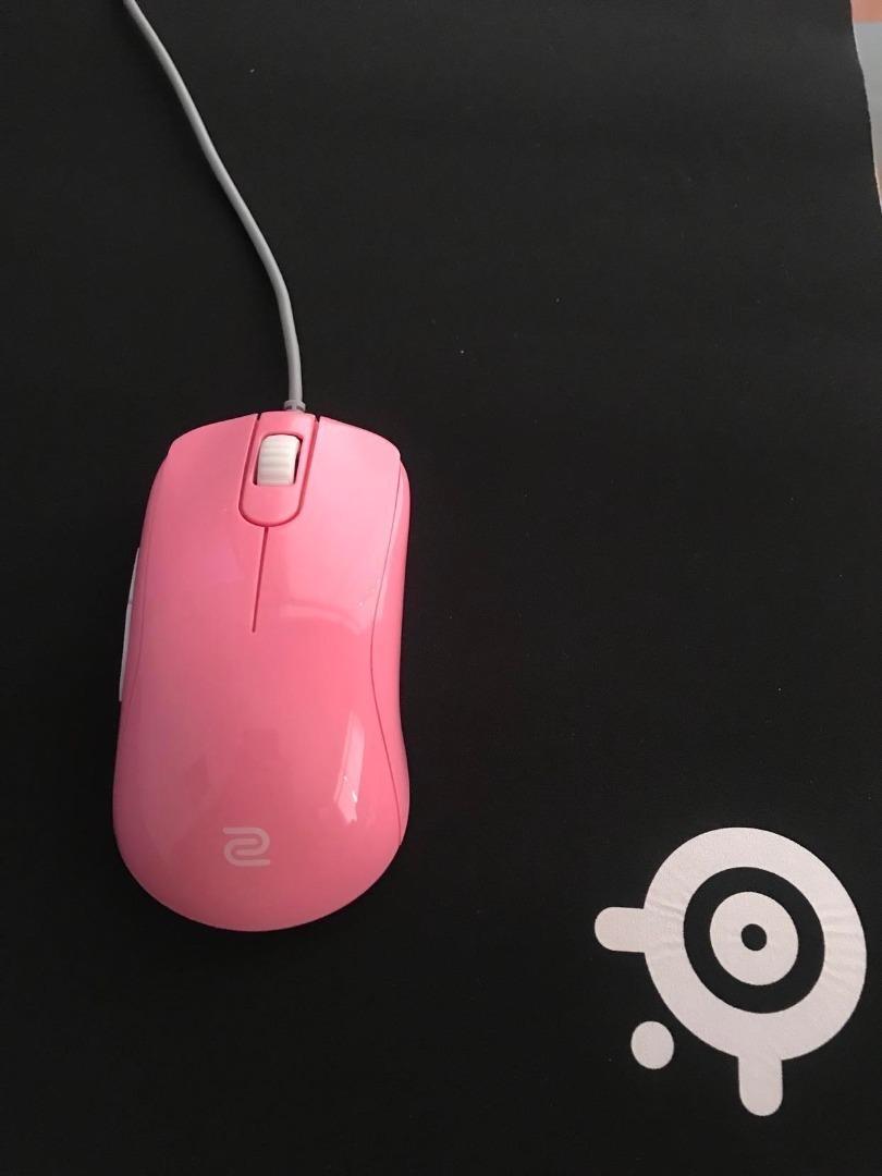 ZOWIE S2 Mouse Esports DIVINA Pink, Computers & Tech, Parts ...