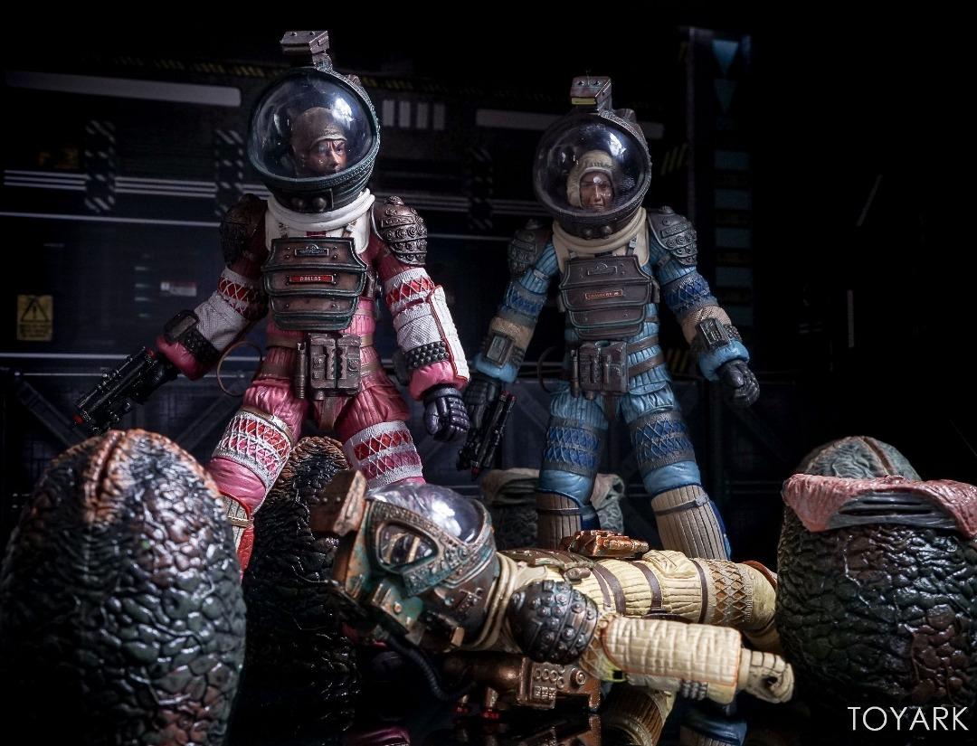 1 Lot NECA ALIEN 7" Scale DALLAS, KANE, LAMBERT with XENOMORPH EGGs ...