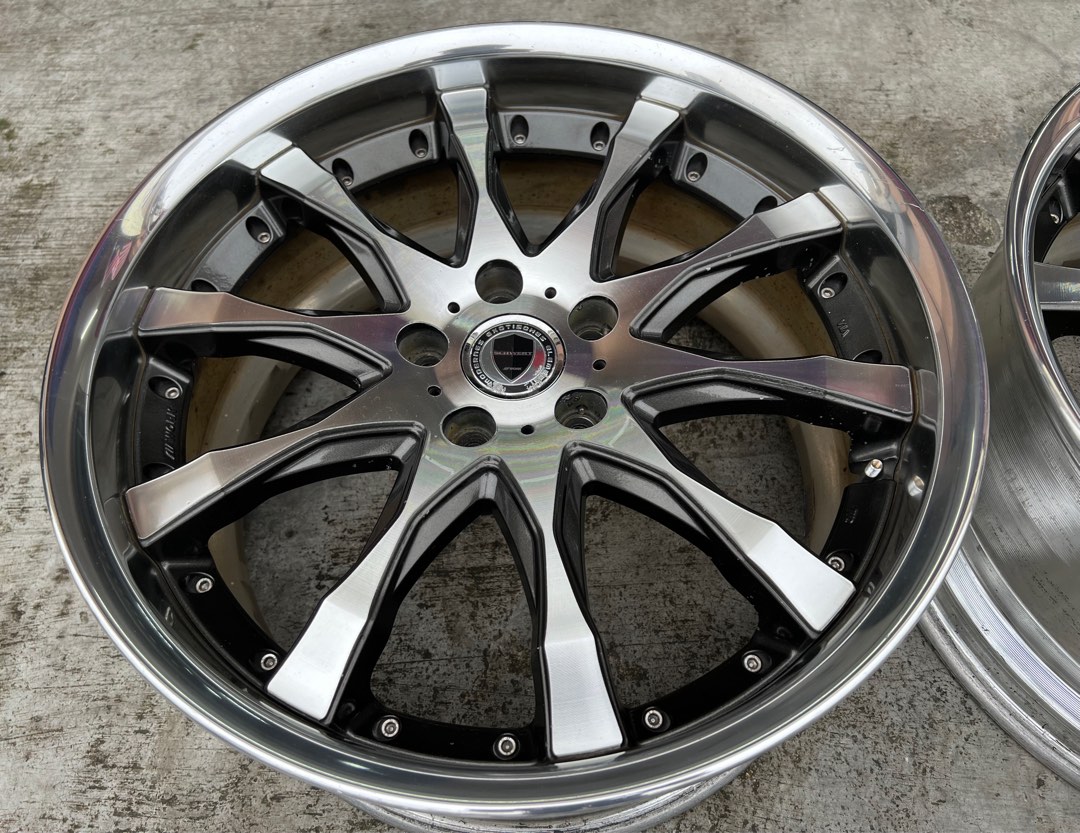 19 work schwert sc2 japan rim Original 2piece vellfire alphard , Auto ...