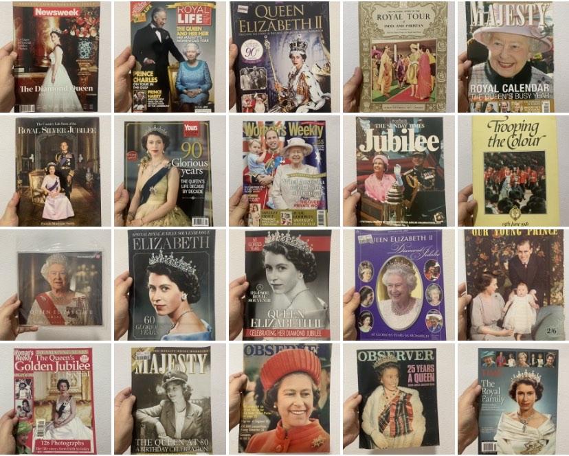 23 Queen Elizabeth II Magazines. Selling RM50 each. Post add RM10. PM ...